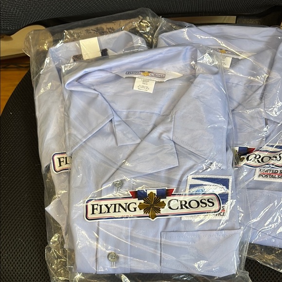 Flying Cross | Shirts | 3 Mens Usps Shirt Jac Brand New | Poshmark